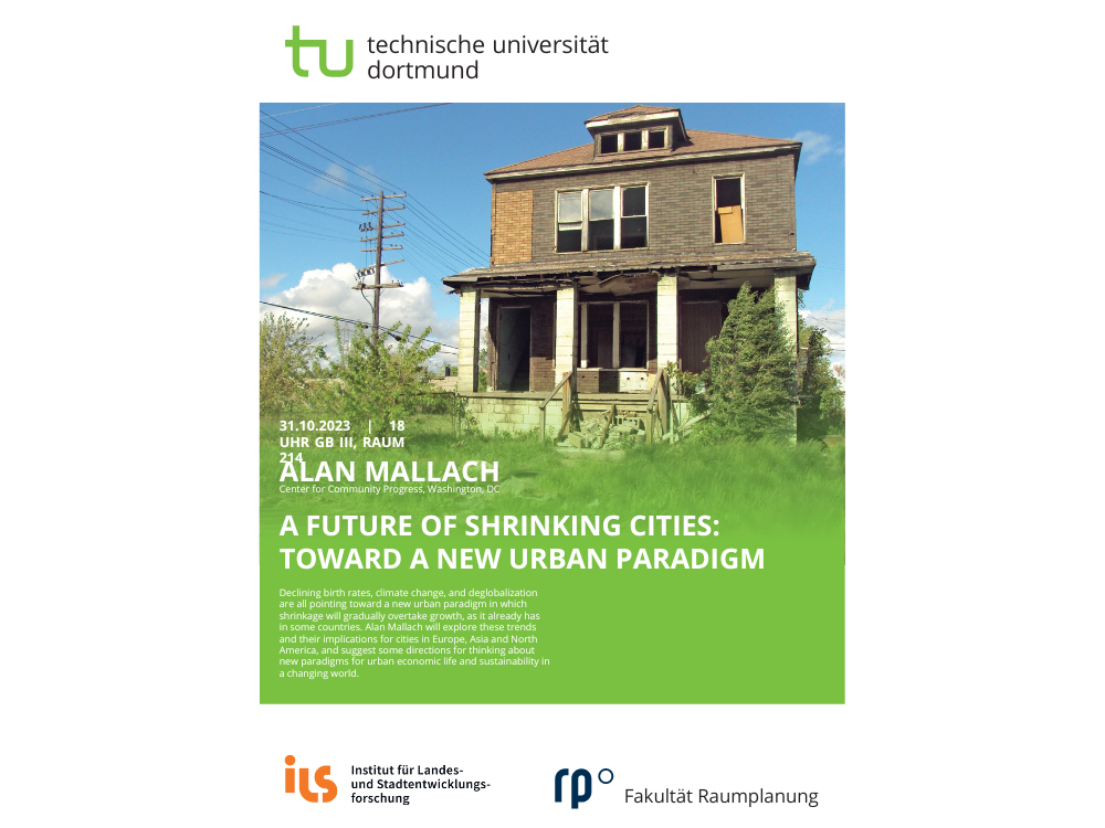 A future of shrinking cities: toward a new urban paradigm ...